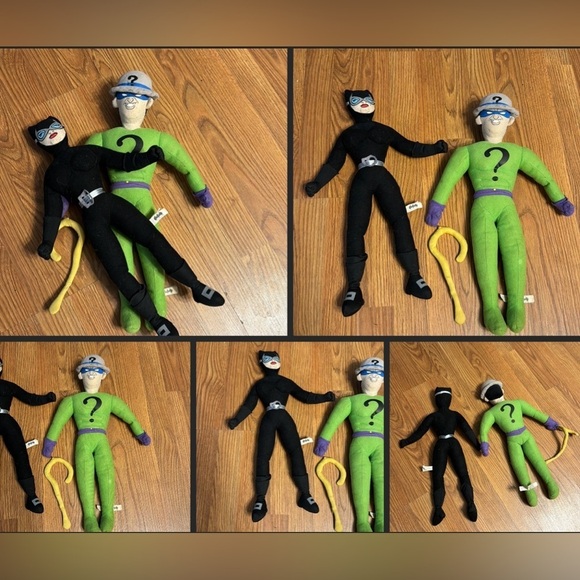 DC Comics | Toys | Batman Dc Comics The Riddler Catwoman Villain Plush ...